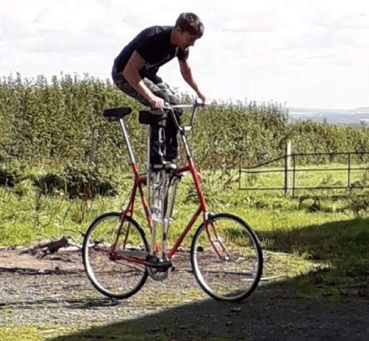 A barn full of circus cycles – Higher Beings Circus